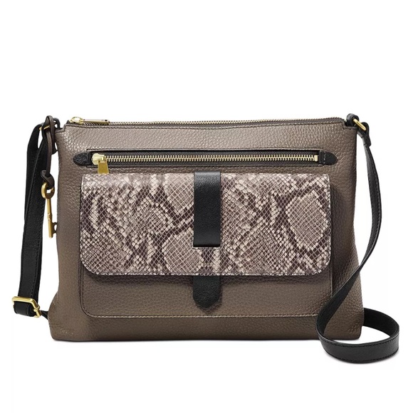 Fossil | Bags | Fossil Kinley Leather Crossbody Bag | Poshmark